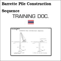 Barrette Pile Construction Sequence by ItalThai Travi