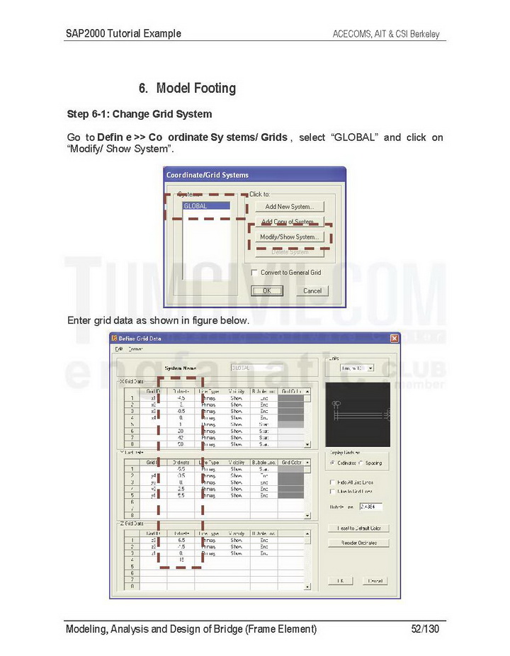 คู่มือ Analysis and Design of Bridge โดย SAP2000 Bridge