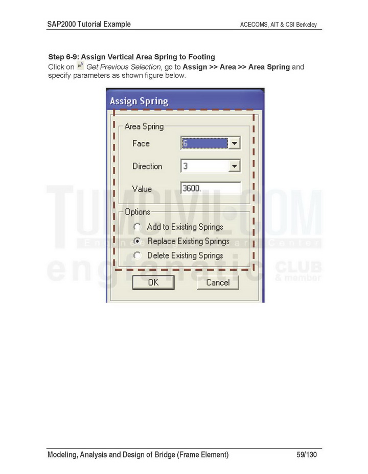 คู่มือ Analysis and Design of Bridge โดย SAP2000 Bridge