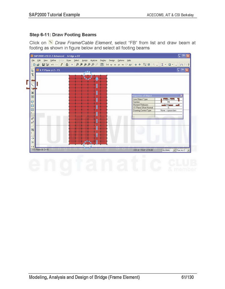 คู่มือ Analysis and Design of Bridge โดย SAP2000 Bridge